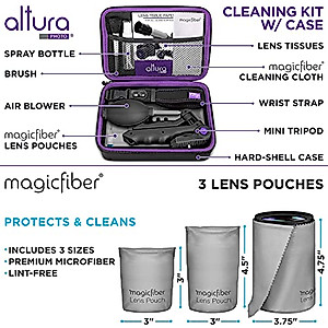 Sigma 18-50mm f/2.8 DC DN Contemporary Lens for Sony E Mount with Altura Photo Advanced Accessory and Travel Bundle