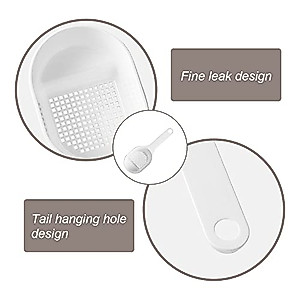2 Pcs Flour Dusters Fine Mesh Flour Sifters Simple Design Sugar Shakers for Kitchen Cooking