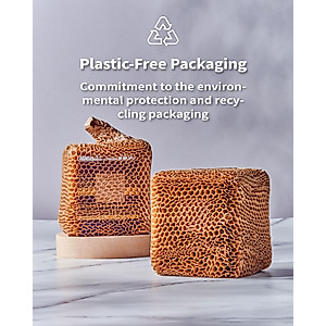 M&SENSE Vanilla Bean Scented Candles for Home Luxury Candle Gift Set, House Warming Gifts New Home, 7.4 oz 45 Hours Slow Burning, Natural Soy Candle for Home Scented