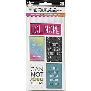 Me & My Big Ideas The Happy Planner - Classic Adulting Flip Sticker, Multi