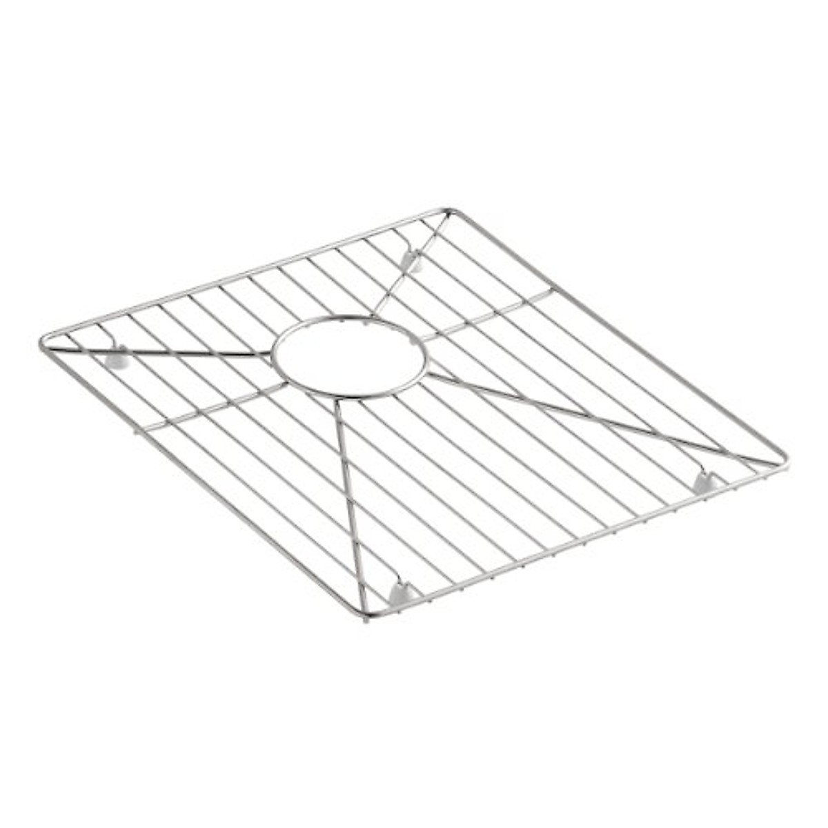 Kohler K-6641-ST Vault Bottom Basin Rack for Vault K-3820 and Vault K-3838 Kitchen Sinks, Stainless Steel