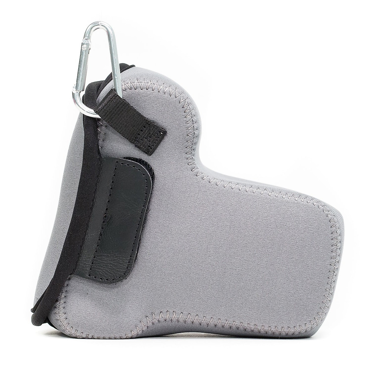 MegaGear MG581 Ultra Light Neoprene Camera Case compatible with Fujifilm X-T30 MII, X-T30, X-T20 (16-50mm / 18-55mm Lenses), X-T10 - Gray, PU Leather,Grey