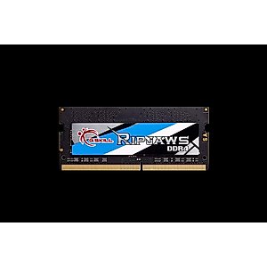 G.SKILL Ripjaws DDR4 SO-DIMM Series DDR4 RAM 8GB (1x8GB) 2666MT/s CL19-19-19-43 1.20V Unbuffered Non-ECC Notebook/Laptop Memory SODIMM (F4-2666C19S-8GRS)