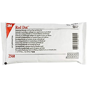3m Red Dot Monitoring Electrode - Model 2560 - Bag of 50