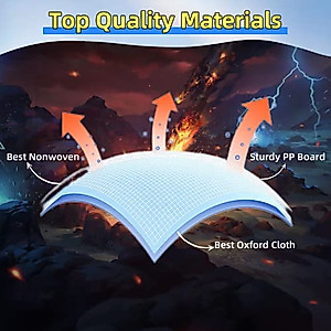 YNSZAS Comic Book Storage, Comic Book Box, 15.8" X 7.8" X 11.8", Collapsible Comic Short Box, Holds 160-180 Comic Book, Heavy Duty Comic Book Bin Container Holder Shelf (Cartoon Rocket)