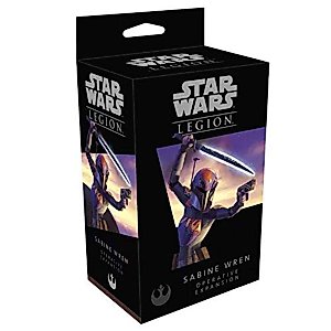 Atomic Mass Games Star Wars Legion Sabine Wren Expansion | Two Player Battle Game | Miniatures Game | Strategy Game for Adults and Teens | Ages 14+ | Average Playtime 3 Hours | Made