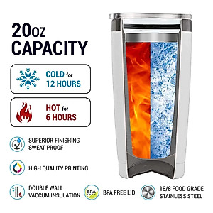 Halloween Tumbler - Horror Tumbler - Gifts For Halloween, Christmas - Horror Mug - Halloween Cup - Halloween Mug - Scary Halloween Tumbler 20oz - Horror Mug