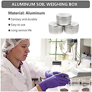 ULTECHNOVO Aluminum Tin Jar - 9pcs Empty Refillable Containers Lid Round Tin Empty Container Bulk Storage Tin Jars for Candle Powder Soil