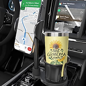 Personalized Nana Tumbler with Grandkids Custom Name Insulated Stainless Steel Tumblers Personalized Coffee Travel Mug Gifts