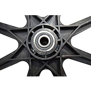 20-inch Pneumatic Replacement Wheels for Rubbermaid Cart (2-Pack)