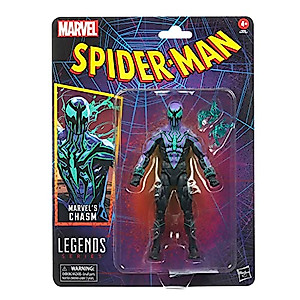 Marvel Legends Series Chasm, Spider-Man Collectible 6 Inch Action Figures, 2 Accessories