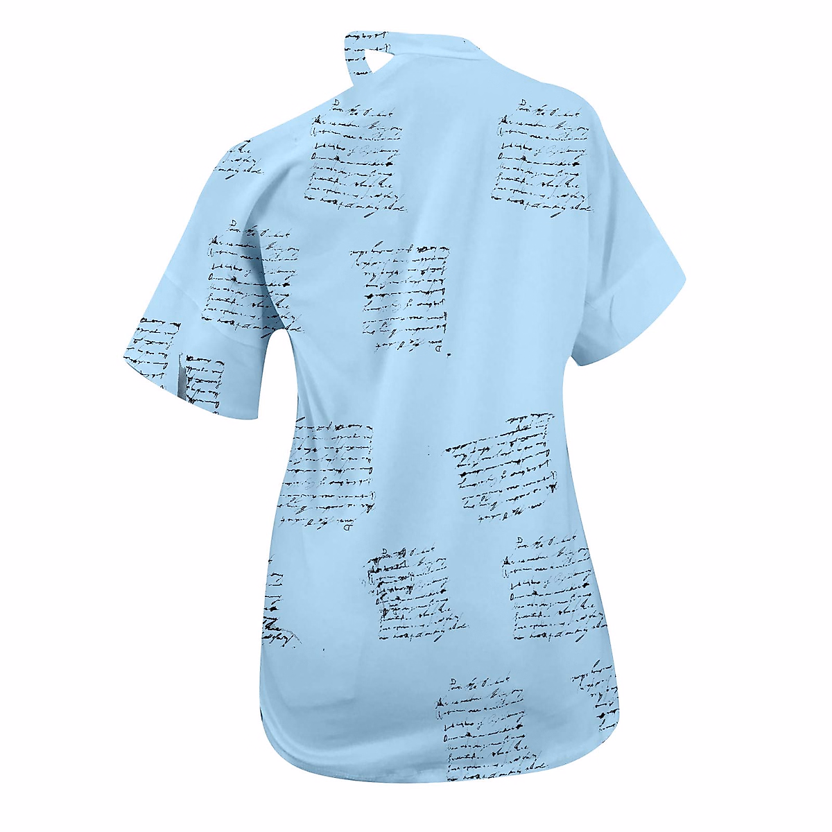 Bravetoshop Women Summer Short Sleeve Tops I Love My Mom Graphic T Shirts Casual Cold Shoulder Blouse (C-Blue,XL)