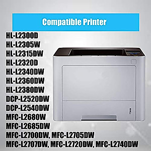 (10xBlack) 4Benefit Compatible TN660 Toner Cartridge TN-660 (Set of 10) Replacement for Brother HL-L2300D DCP-L2520DW DCP-L2540DW HL-L2360DW HL-L2320D HL-L2380DW MFC-L2707DW Laser Printer