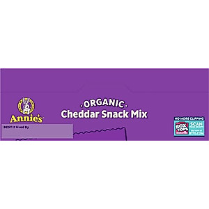 Annie's Organic Cheddar Snack Mix With Assorted Crackers and Pretzels, 9 oz.