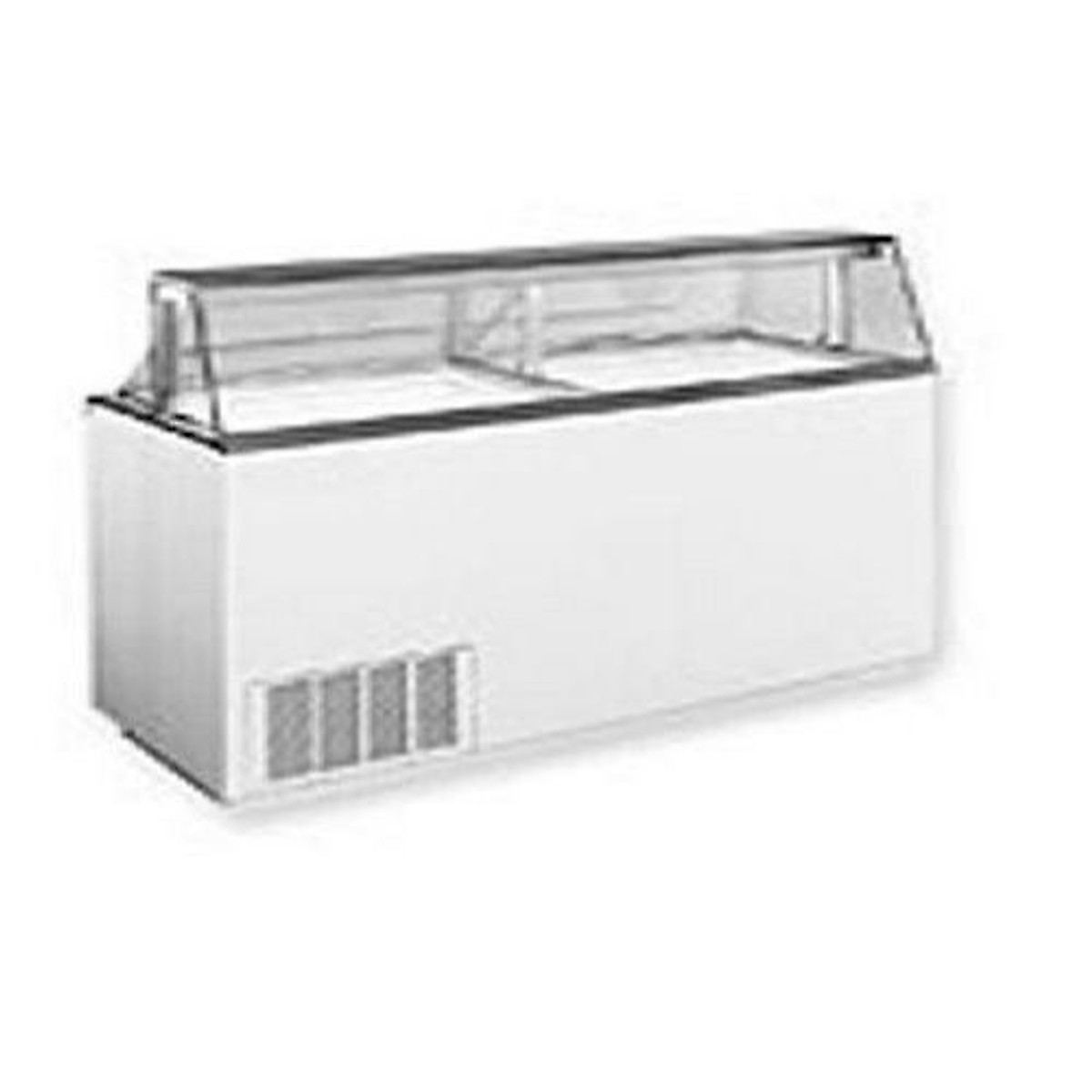 Global Refrigeration/Kelvinator Ice Cream Dipping Cabinet W/ Straight Front 26 Cft 87" Length Model Kdc87