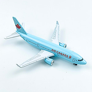 AVIAMUSE Canada Model Airplane, Single Plane Die-cast Model Planes Aircraft Suitable for Collection & Christmas, Birthday Gifts