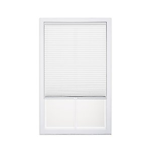 DEZ FURNISHINGS QCWT230480 Cordless Light Filtering Cellular Shade, 23"W x 48"H, White