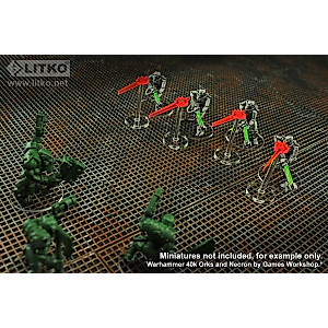 LITKO Laser Beam Stands, Fluorescent Pink (5)