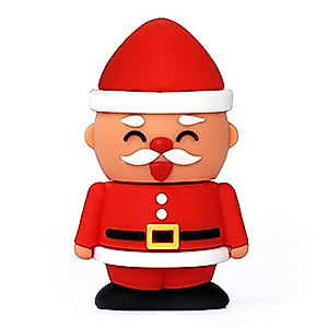 Christmas USB Flash Drive 5 Pack 8GB, Leizhan Novelty Thumb Drive Thanksgiving Memory Stick Santa Claus, Christmas Tree, Elk, Snowman, Dog Pendrive New Year Gift U Disk