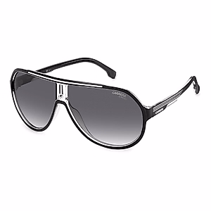 Carrera Modern Standard Sunglasses, 80s/9o Black White, 64