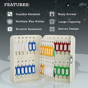 AdirOffice Key Lock Box - Secure Your Keys Today