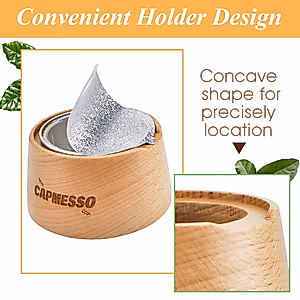 CAPMESSO Aluminum Foil Seals Kit to Reuse Nespresso Vertuo Reusable Pods, Refillable Vertuoline Capsules (Complete Seal Kit+100pcs Lids)