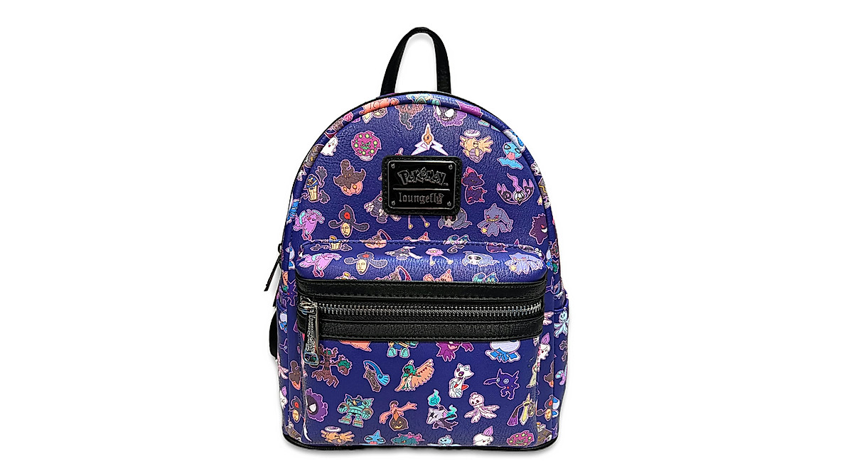 Loungefly Ghost Type Pokémon Mini Backpack - Exclusive & Spooky