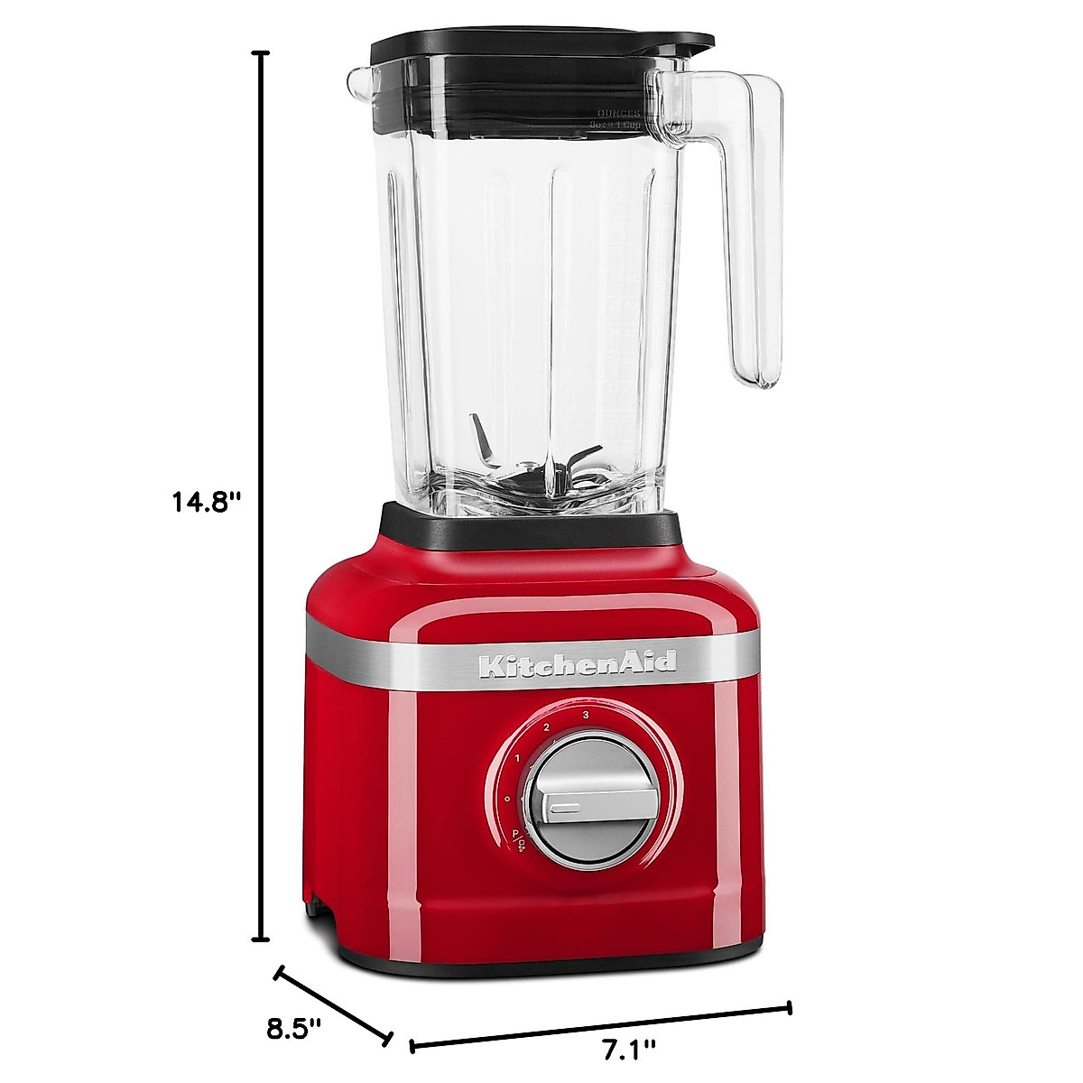 KitchenAid K150 3 Speed Ice Crushing Blender with 2 Personal Blender Jars - KSB1332