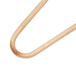 Lodokdre Rattan Clothes Hanger Style,Garments Organizer,Rack Adult Hanger,Room Decoration Hanger for Your Clothes.