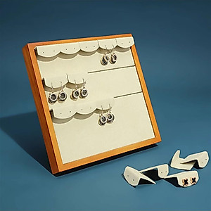 BIVVI Fine Jewelry Display Stand Earring Display Stands for Selling, Jewelry Display Organizer Earring Rack Display Holder Stand, Jewelry Display for Selling Earring Cards Jewelry Holder