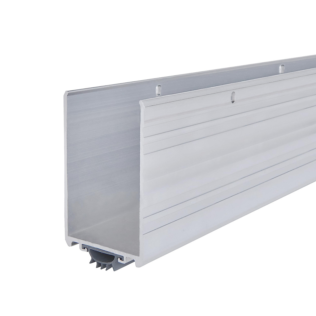 M-D Building Products 68593 1-3/4x36-Inch Aluminum Weatherstrip Door Bottom with Mill/Vinyl Finish