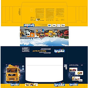 Bruder 02750 Man TGA Tow Truck with Cross Country Vehicle