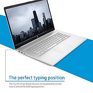 HP Latest Business Professional Laptop, 17.3" HD+ Touchscreen, Intel Core i5-1235U, 32GB RAM, 2TB SSD, Webcam, HDMI, FP Reader, Backlit KB, Wi-Fi 6, Windows 11 Pro, Silver