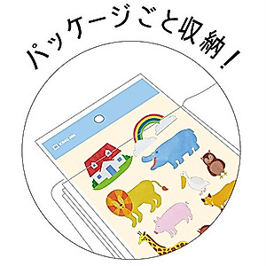 King Jim 2980 Aka Adult Sticker Collection (for Sheet Seals), Red