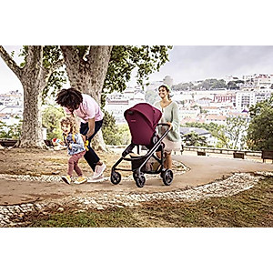 Maxi-Cosi Tayla Stroller, Modular Lightweight Stroller Seat, Parent or World Facing, Essential Graphite