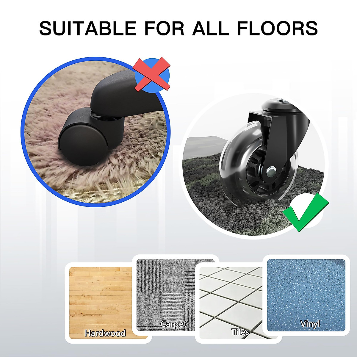 Big and Tall Office Chair for Heavy People 400lb, Executive Desk Computer Chair Adjustable Flip-up Armrests, PU Leather Swivel Task Chair with Ergonomic High Back and Lumbar Support