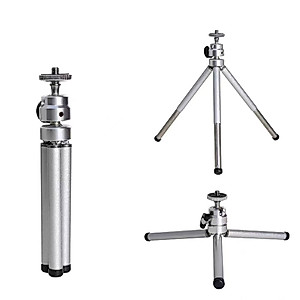 YeeBeny Iron Art Mini Projector Tripod Mount Compatible with DR.J Upgrade, DBPOWER, Anker, AAXA Technologies, Artlii, LoongSon, APEMAN and Most Other Mini Projector ,Retractable