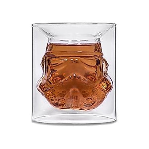 THUMBS UP Original Stormtrooper Glass, 8.5 x 9.3 x 9 cm, Transparent, STMTRPGLS
