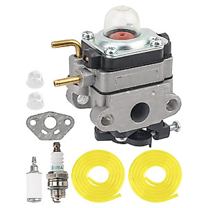 Carbbia 753-06258 Carburetor for Craftsman MTD 316.794011 Blower for Homelite UT33650 UT33650B for Cub Cadet CC148 Tiller for Ryobi RBC430SBSB Brush Cutter