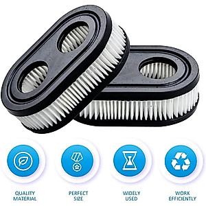 798452 334404 Lawn Mower Air filter Replacement filter,593260 air filter, suitable for 4247 5432 5432k 09P00 09P702 550E 500EX 550EX 625 575EX lawn mower series engine (8)