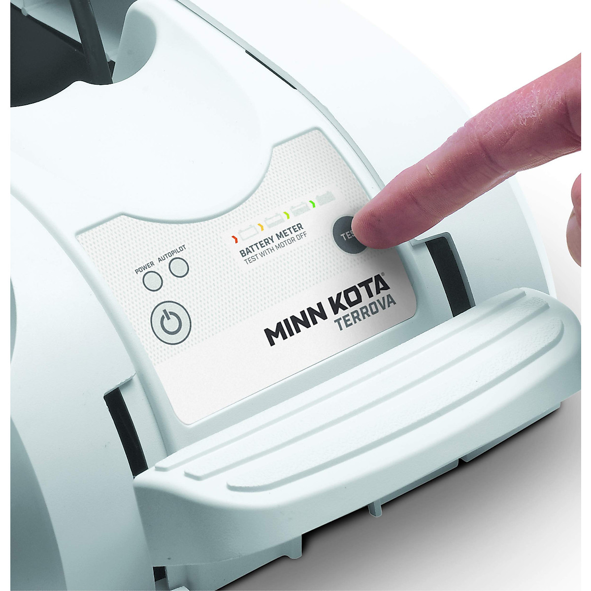 Minn Kota 1363762 Riptide Terrova Saltwater Electric-steer Bow-Mount Trolling Motor with Digital Maximizer & CoPilot, 80 lbs Thrust, 54" Shaft