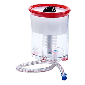 Winco GWB-1, Portable Bar Glass Brush Washer for Beer Mugs or Wine Glasses