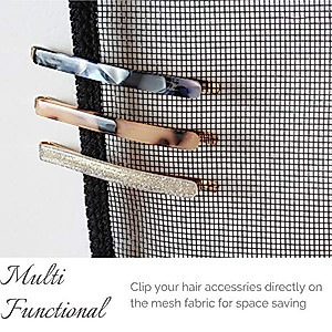 Earring Organizer Wall Monut Earring Holder Display Hanging Jewelry Organizer for Studs Dangle Earrings and Necklaces Holder Rack for Women Girl Gift