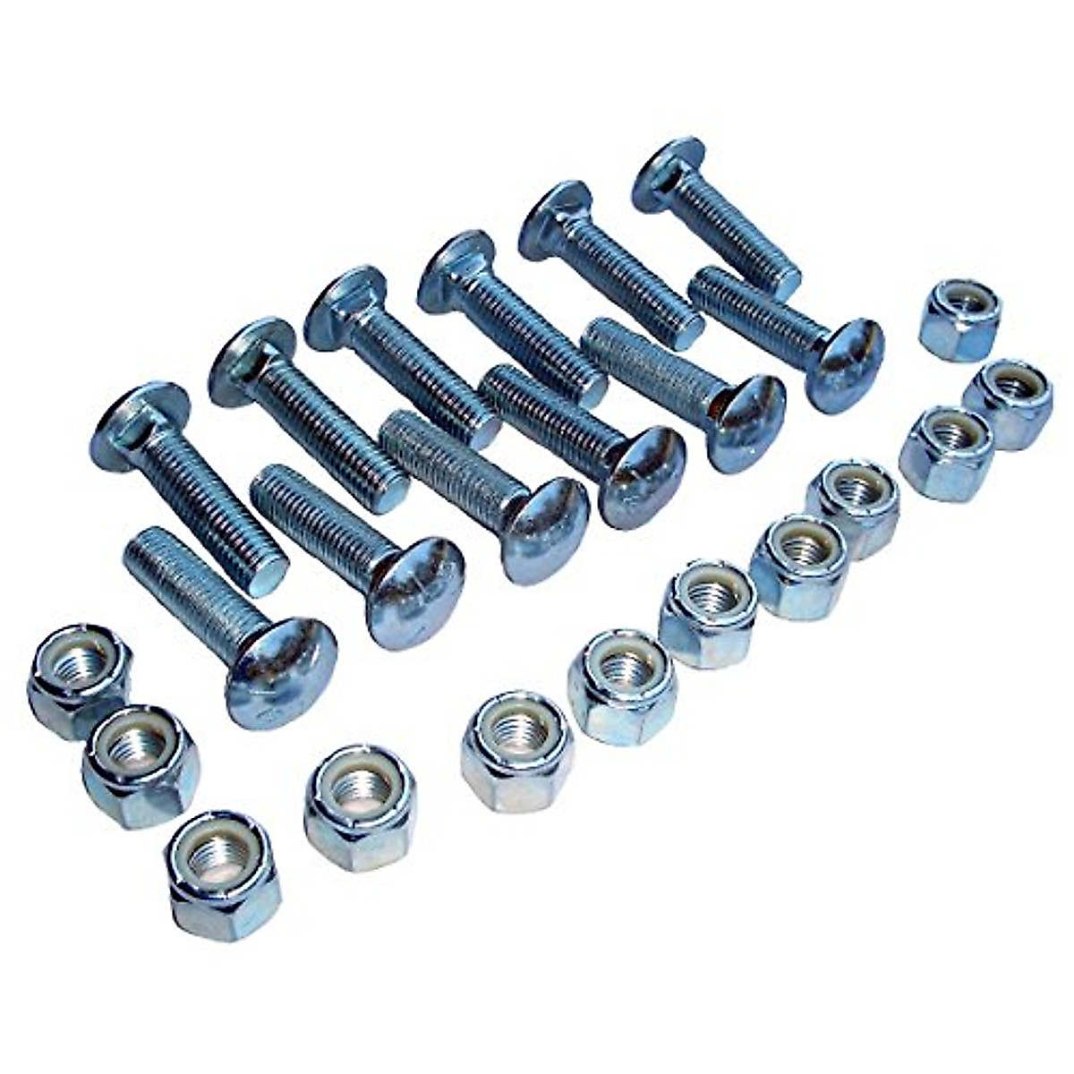 SAM Replacement Cutting Edge Bolt and Nut Kit - for Meyer Snowplow Cutting Edges, Replaces OEM Part Number 08318, Model Number 1301065