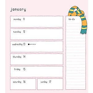 Liz Climo 2021 Engagement Calendar: (Weekly Calendar of Animal Comic Strips, Funny Animal Cartoon Planner Calendar)