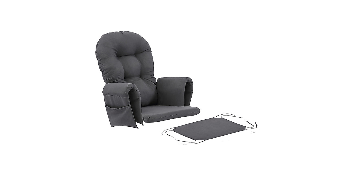 Rejoice Home Glider Cushion Set - Grey Comfort & Style