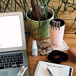 S'well tainless Steel Tumbler-18 Fl Oz-Pink Topaz-Triple-Layered Vacuum Insulated Containers Keeps Drinks Cold for 17 Hours and Hot for 4-with No Condensation-BPA Free Water Bottle, 18 oz