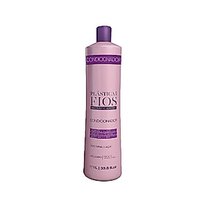 Plastica Dos Fios - Home Care - Shampoo and Conditioner Hair smoothing Backbar set for all hair types, Duo Set. (2 x 1000ml)