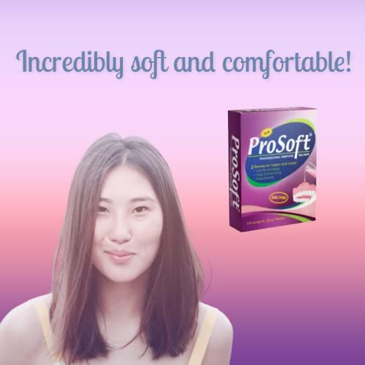 6 Denture Reline Kits Denture Reline- ProSoft Reliner-liner For loose Dentures