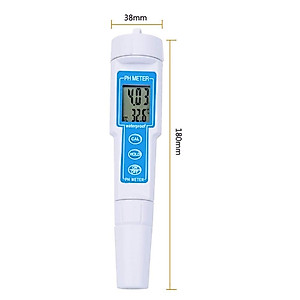 Y-LKUN Water Quality Meter Waterproof High Precision Digital LCD PH Meter Acidometer Soil Aquarium Pool Water Analyzer Tool Measuring Tool Moisture Meter